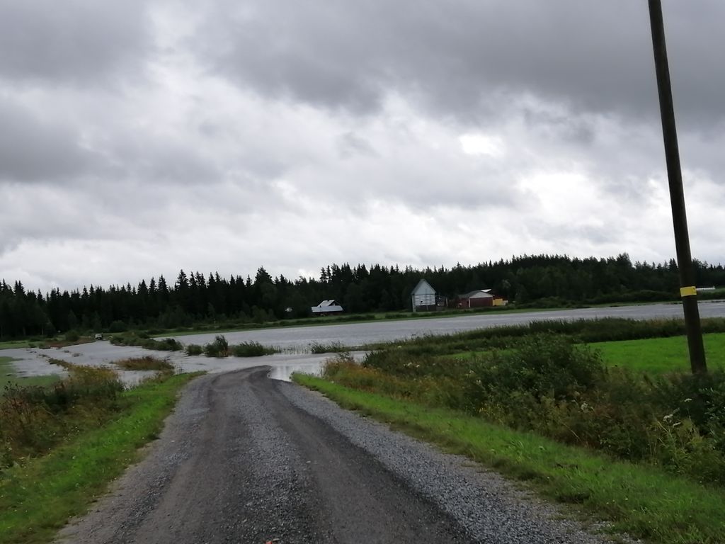 Tejuka - lehti | Rankkasade sai vesistöt tulvimaan
