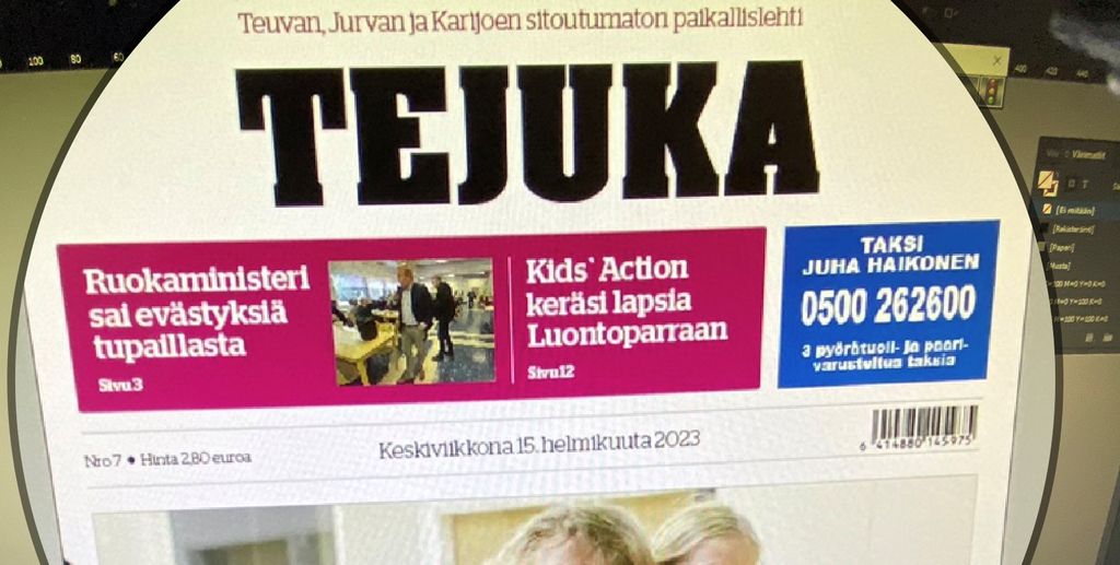 Tejuka - lehti | Tejukan näköislehti vapaasti luettavissa