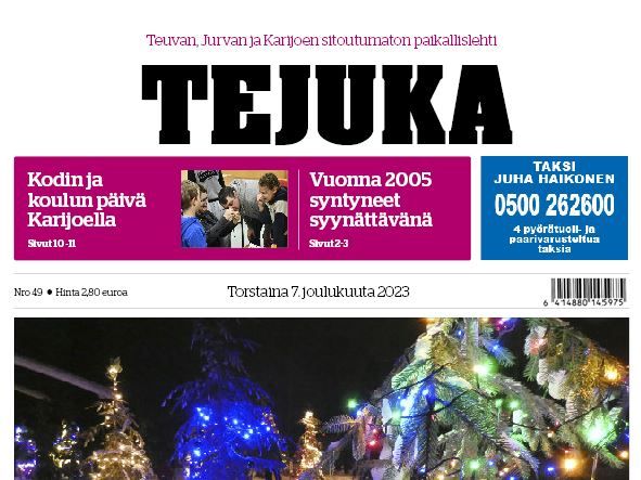 Tejuka - lehti | Hyvää itsenäisyyspäivää!